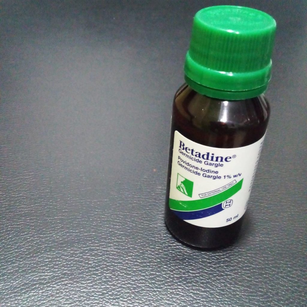 Betadine mouth gargle - Medstore