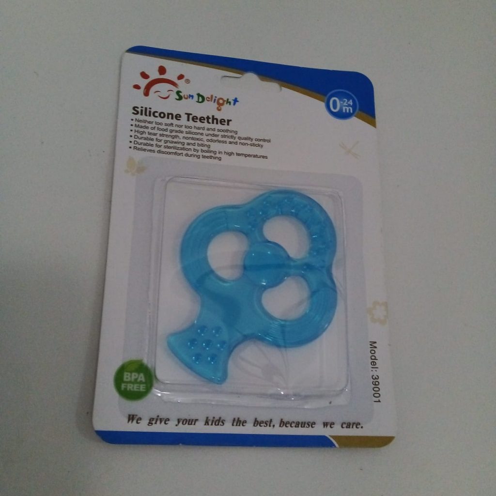 Silicone teether for toddlers - Medstore