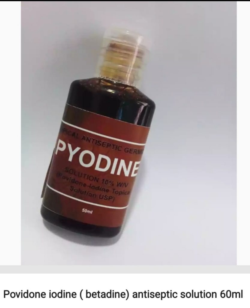 povidone Iodine (betadine )60 ml solution - Medstore