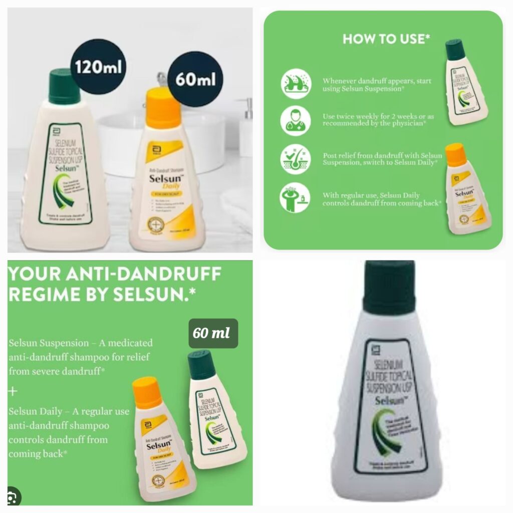 Selsun shampoo 60 ml - Medstore