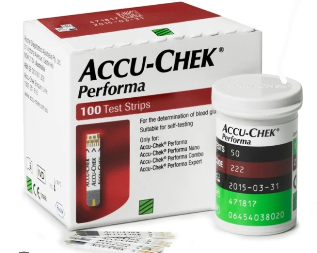 Accu check performa 100 strips - Medstore