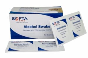 Alcohol Swab (contains 100 swabs in a box) - Medstore