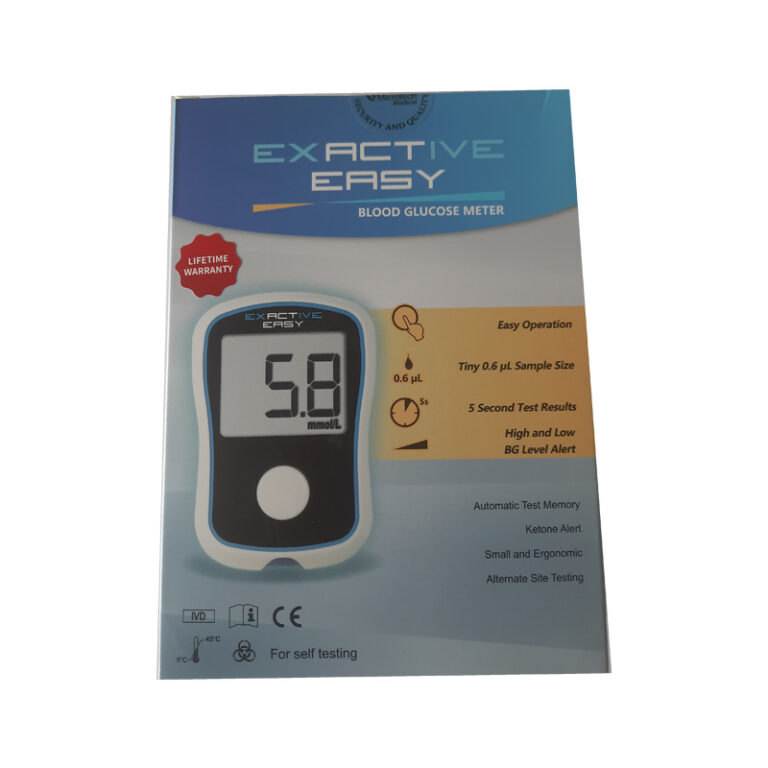 ExActive Easy blood glucose monitor strips 25 - Medstore