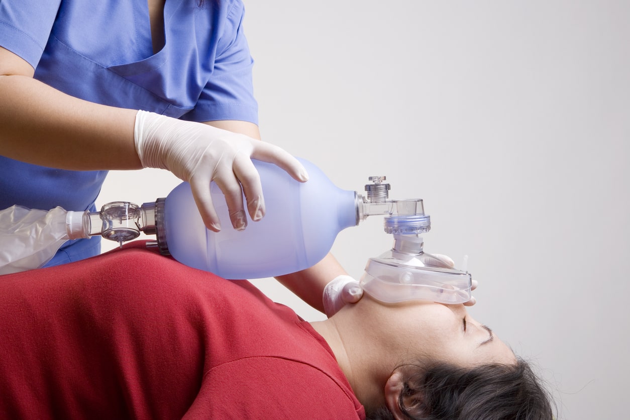 Silicon Resuscitator with Box (Ambu Bag) - Medstore