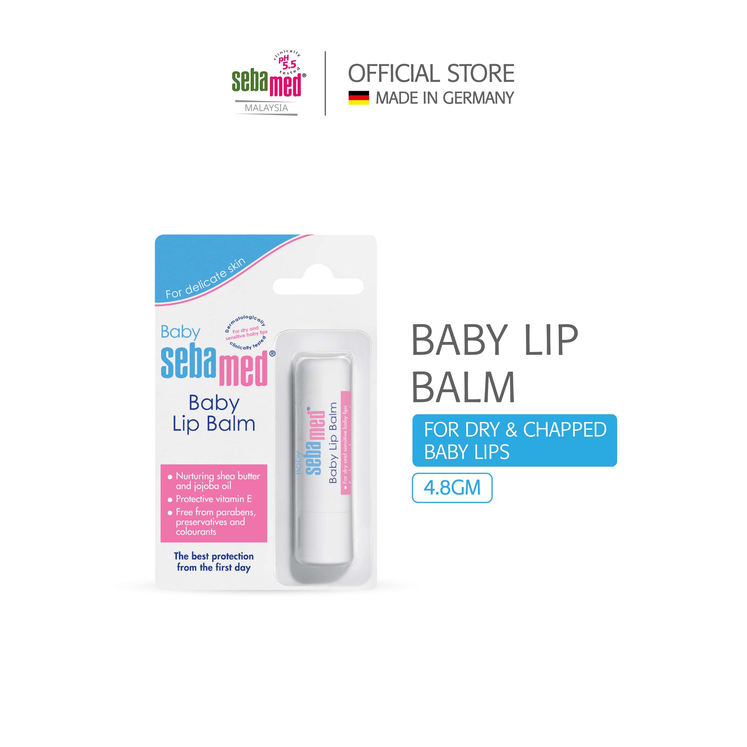 Sebamed Baby Lip Balm 4.8g - Medstore